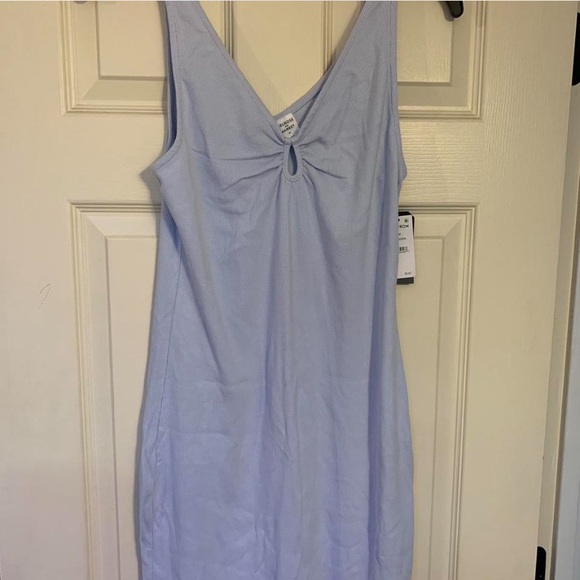 Melrose and Market | Dresses | Melrose And Market Light Blue Mini Dress ...
